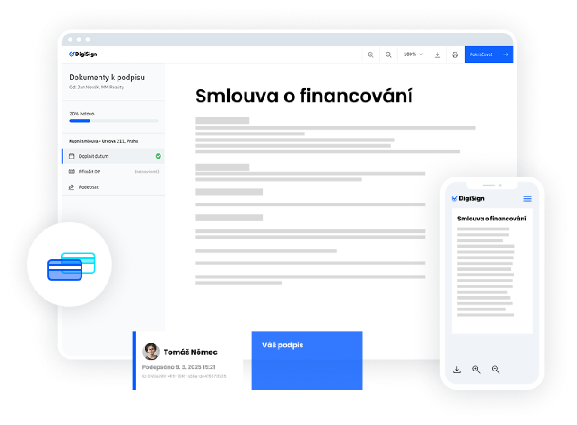 Digitální podpis pro finanční instituce a zprostředkovatele | DigiSign.cz